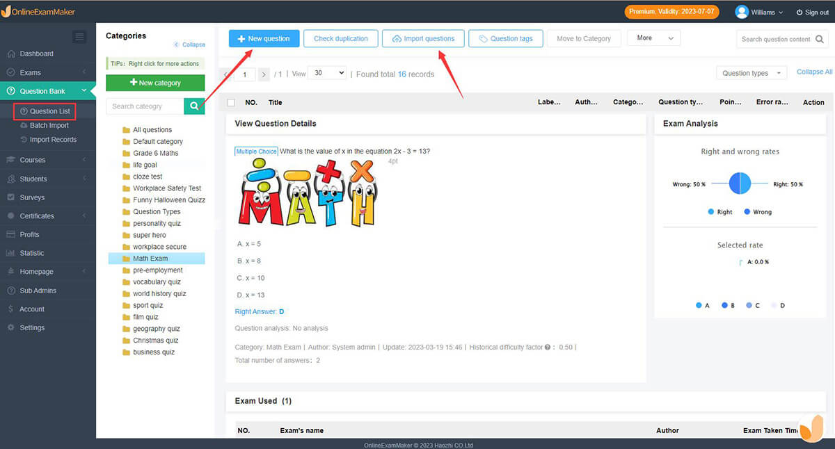 How to Create An Exam Paper Online | OnlineExamMaker