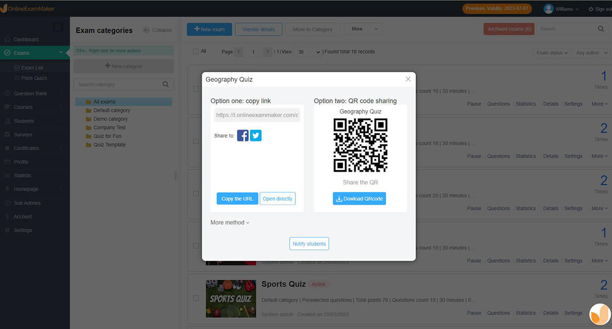 How to Create A Self-Grading Exam Online | OnlineExamMaker