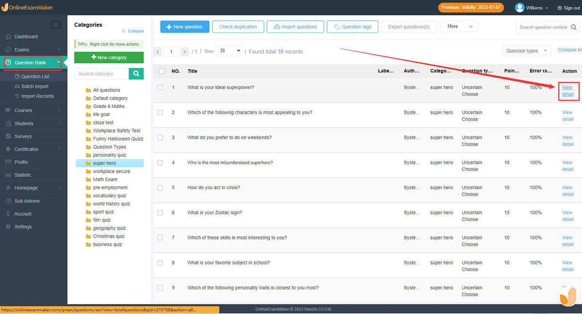 How to Create a BuzzFeed Style Quiz with Video | OnlineExamMaker