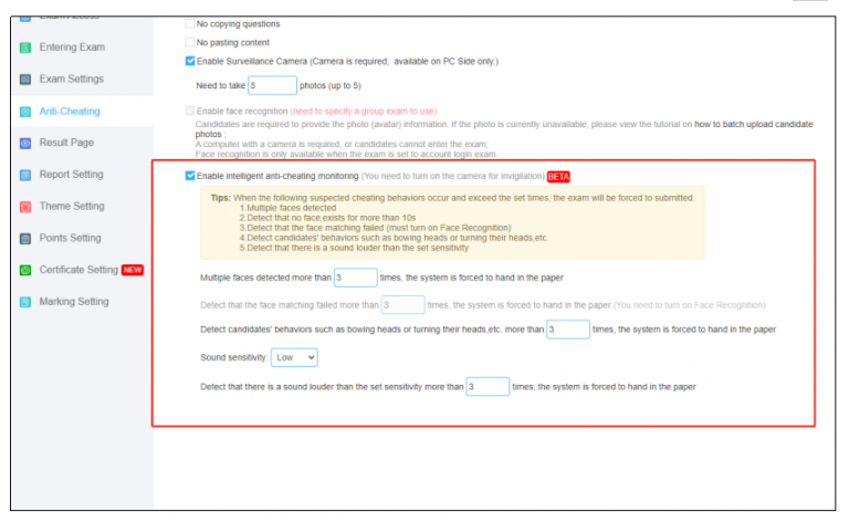 How to prevent cheating in the online written examination for corporate ...