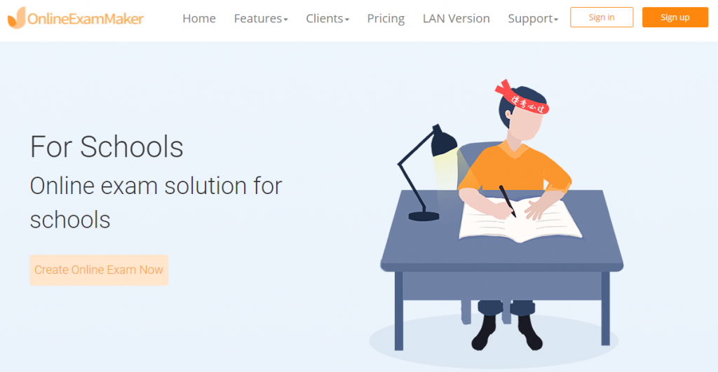 An Online School Examination Solution Provided by Online Exam Maker ...