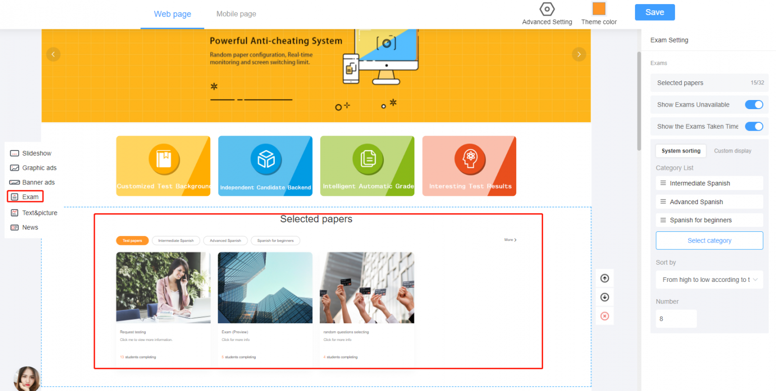 A Way to Build a Unique Online Exam System without Code ...