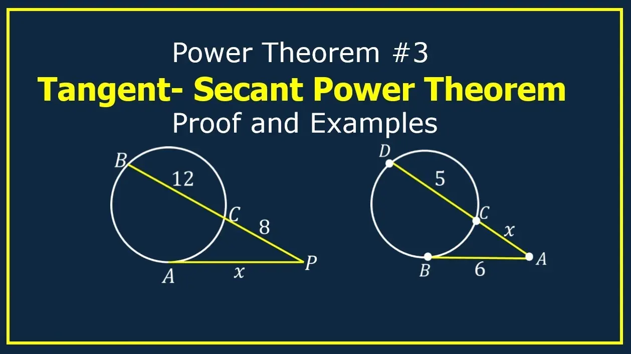 20 Tangent-Secant Theorem Quiz Questions and Answers - OnlineExamMaker Blog